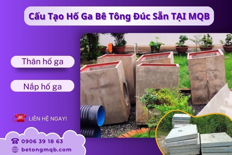 Hố ga bê tông đúc sẵn tại Bình Dương